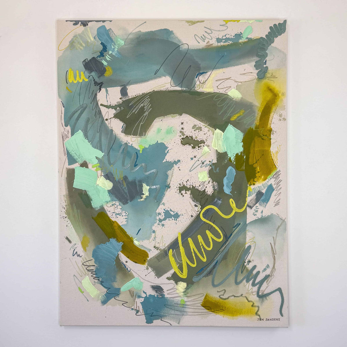 Abstract Art by Jen Sanders | Original Paintings for Collectors ...