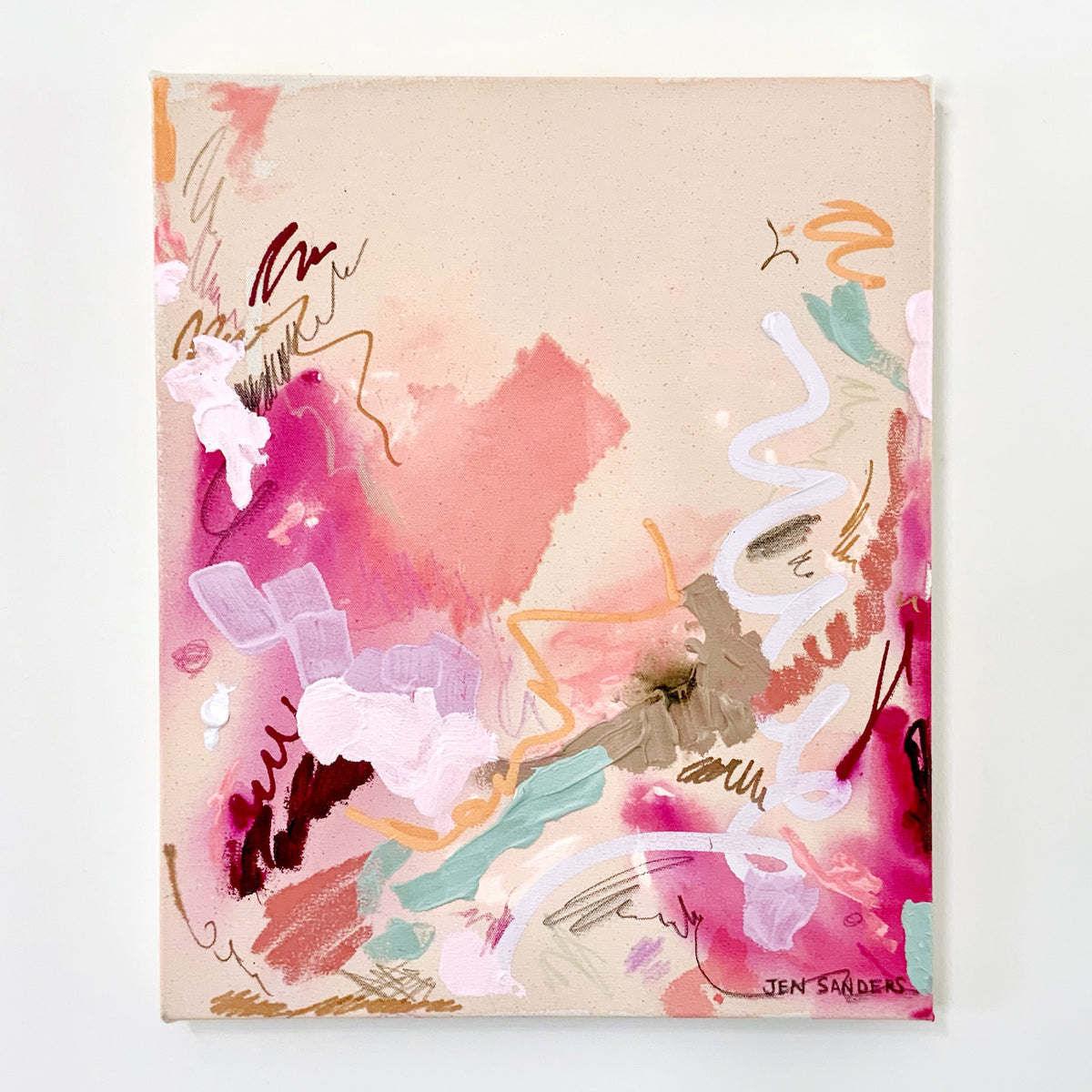 Abstract Art by Jen Sanders | Original Paintings for Collectors ...